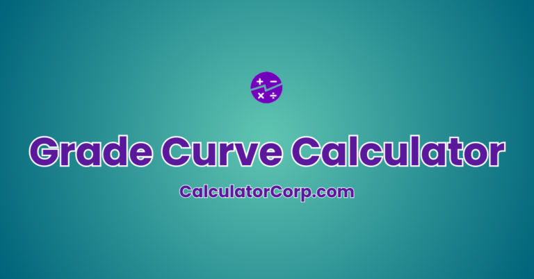 Grade Curve Calculator | Instantly Adjust And Curve Exam Scores
