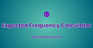 Expected Frequency Calculator | Find Expected Counts For Chi-Square Tests