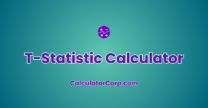 T-Statistic Calculator | Critical Element In Hypothesis Test