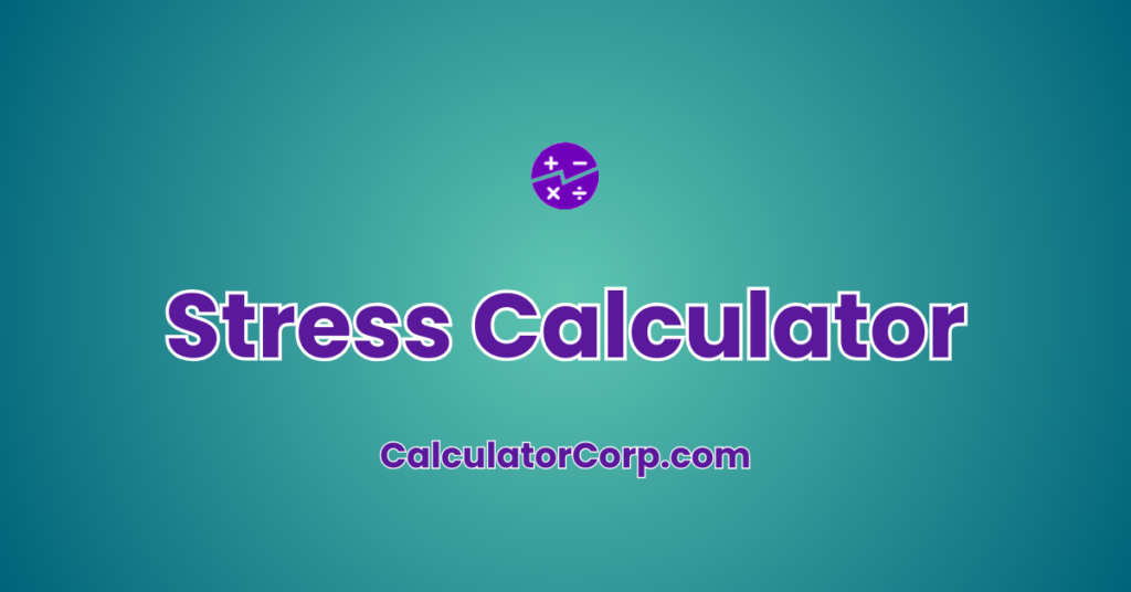 Stress Calculator | Compute Axial, Shear, And Bending Stress