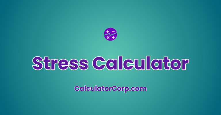 Stress Calculator | Compute Axial, Shear, And Bending Stress