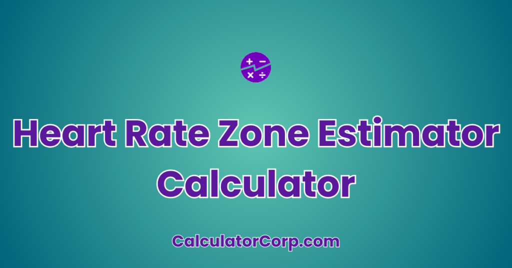 Heart Rate Zone Calculator | Get Your Training Zones