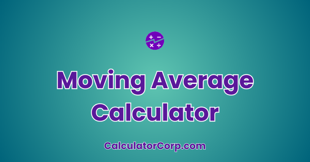 Moving Average Calculator