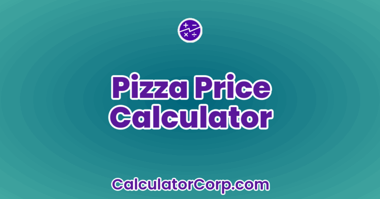 Pizza Price Calculator