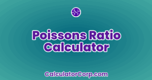 Poissons Ratio Calculator
