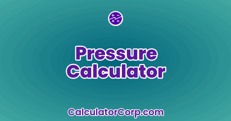 Pressure Calculator
