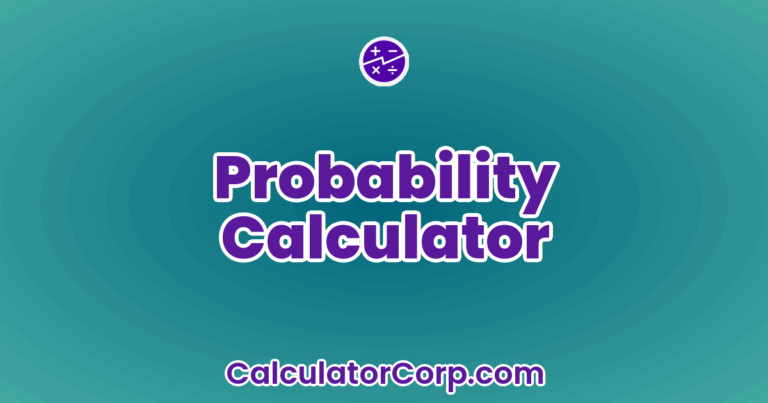 Probability Calculator