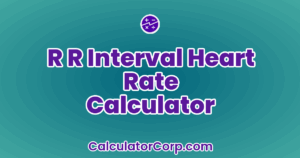 R R Interval Heart Rate Calculator