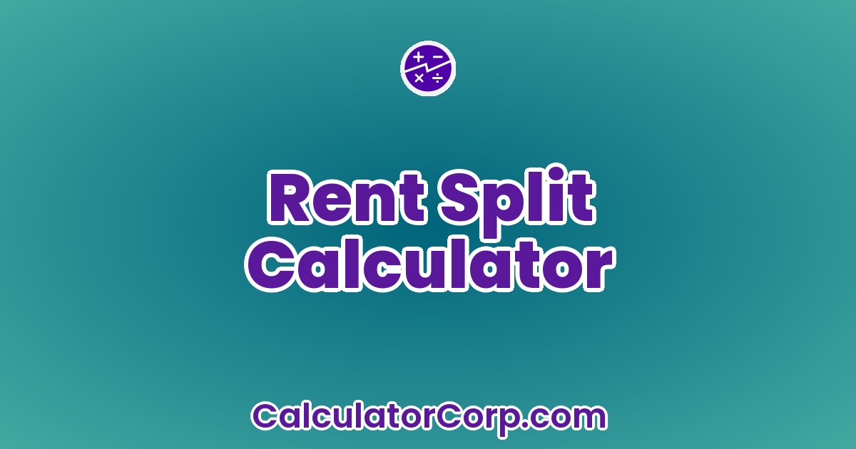 Rent Split Calculator