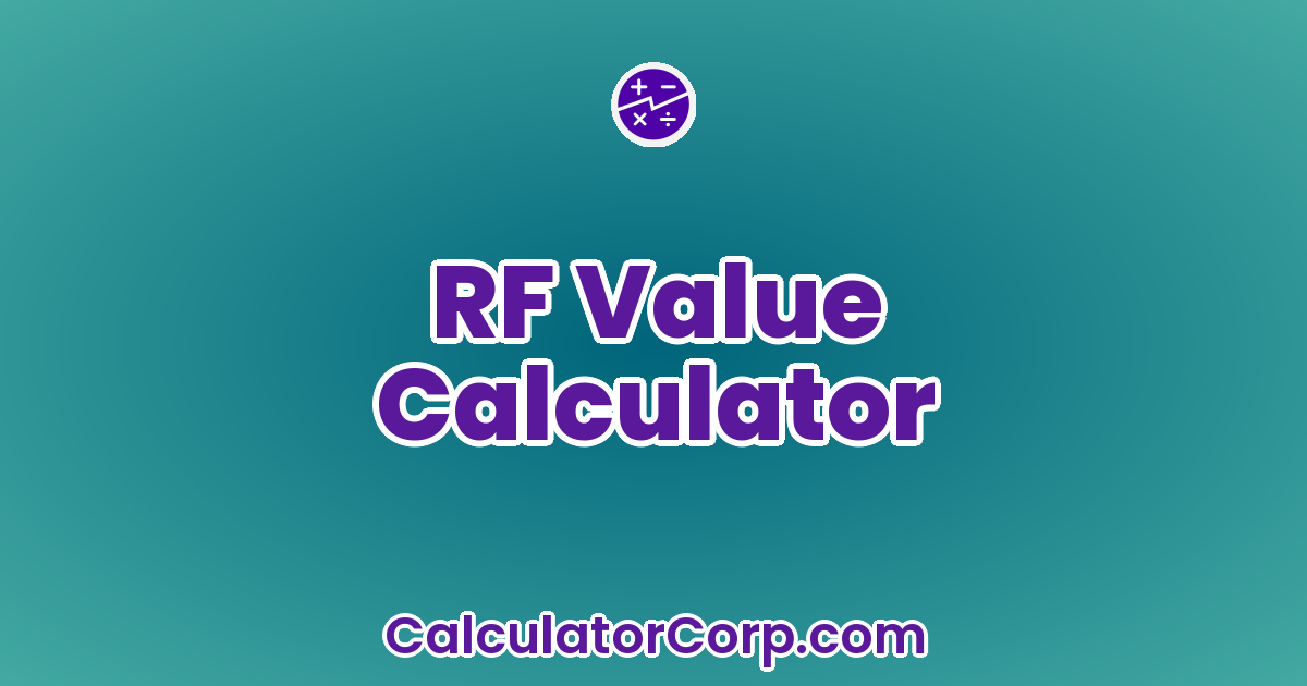 RF Value Calculator