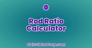 Rod Ratio Calculator