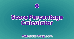 Score Percentage Calculator