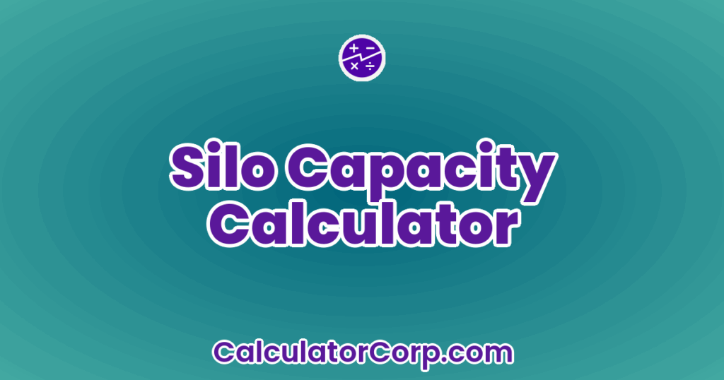 Silo Capacity Calculator