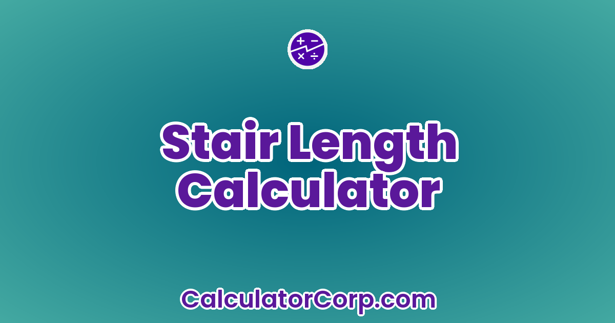 Stair Length Calculator