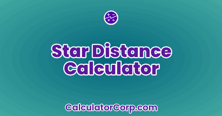 Star Distance Calculator