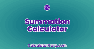 Summation Calculator