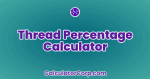 Thread Percentage Calculator