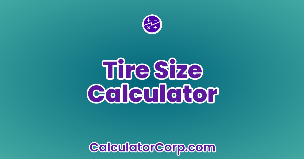 Tire Size Calculator