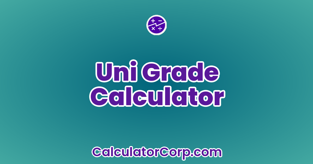 Uni Grade Calculator