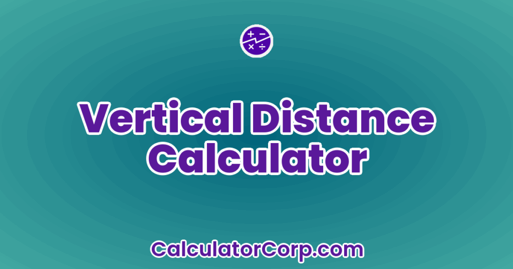 Vertical Distance Calculator