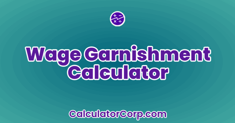 Wage Garnishment Calculator