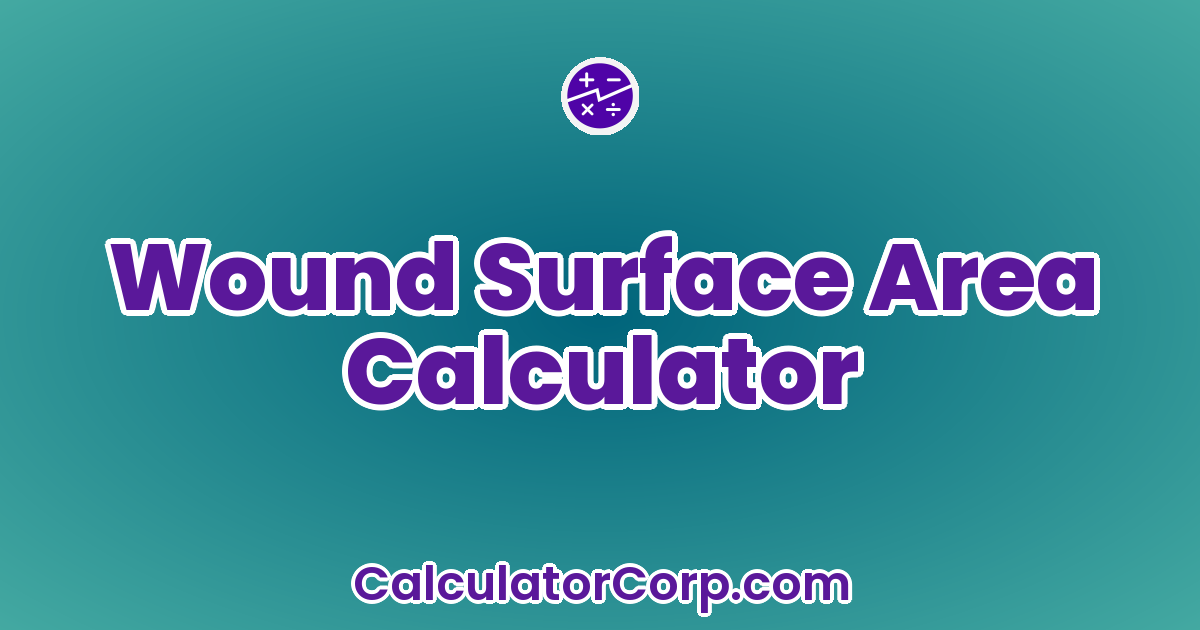 Wound Surface Area Calculator