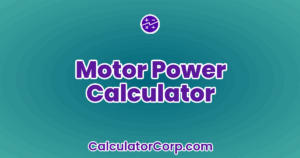 Motor Power Calculator