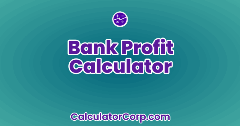 Bank Profit Calculator