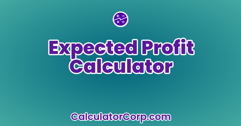 Expected Profit Calculator