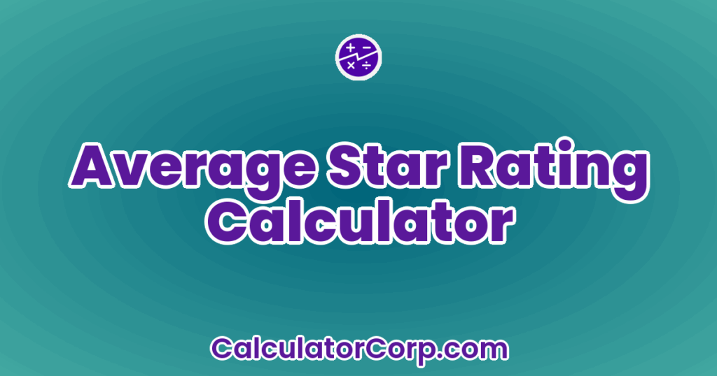 Average Star Rating Calculator