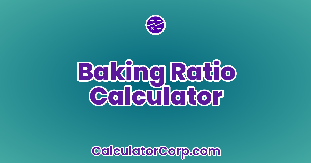 Baking Ratio Calculator