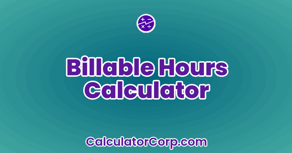 Billable Hours Calculator