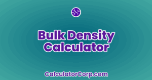 Bulk Density Calculator