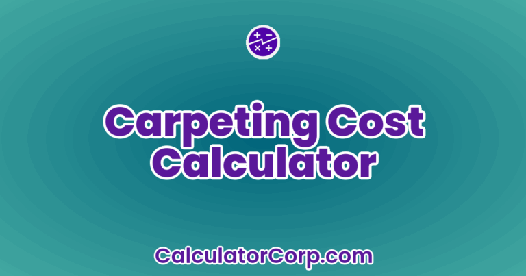 Carpeting Cost Calculator