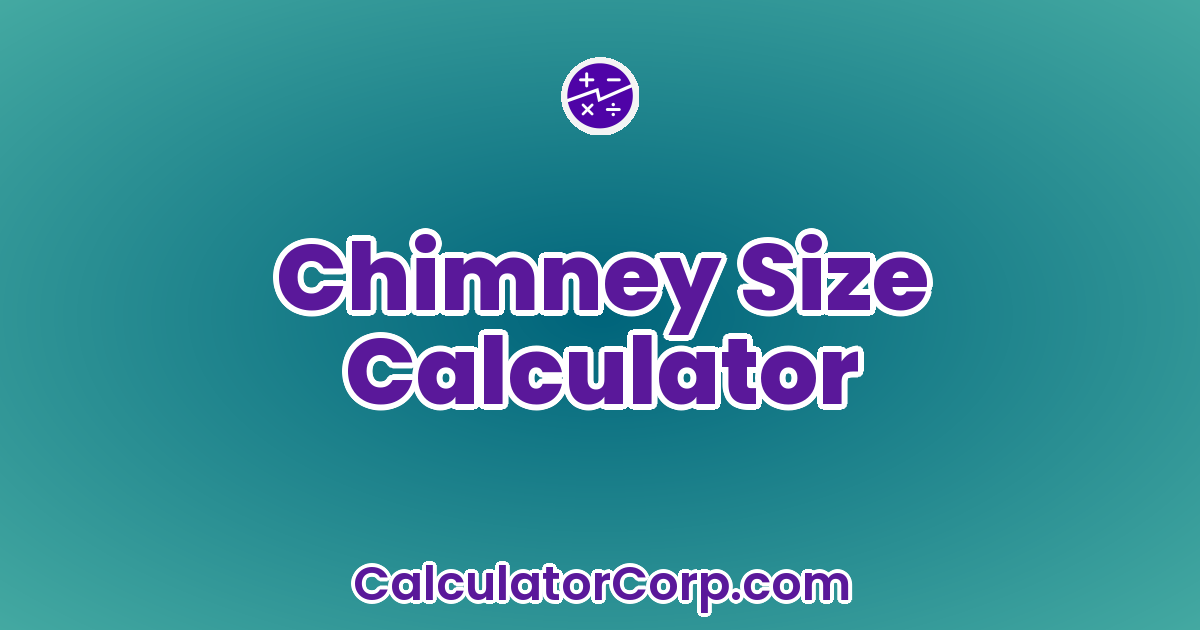 Chimney Size Calculator