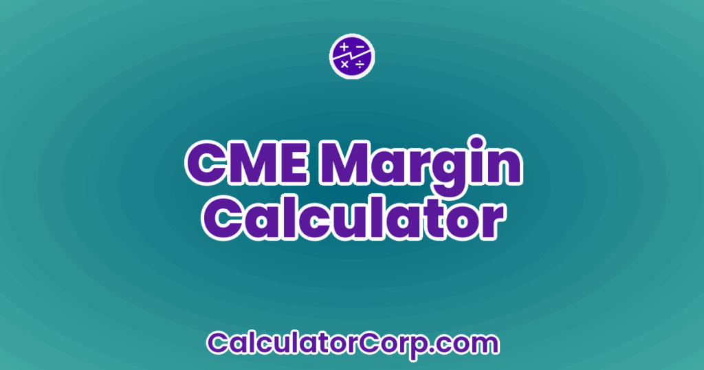 CME Margin Calculator