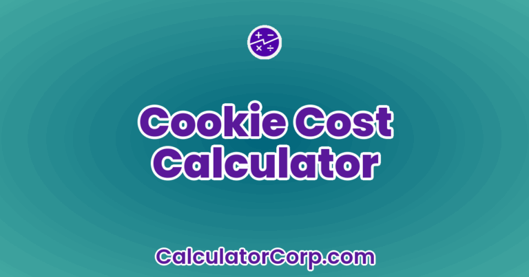 Cookie Cost Calculator