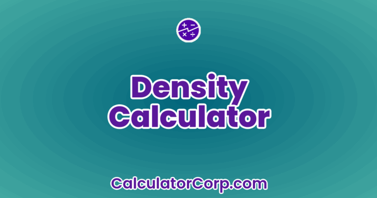 Density Calculator