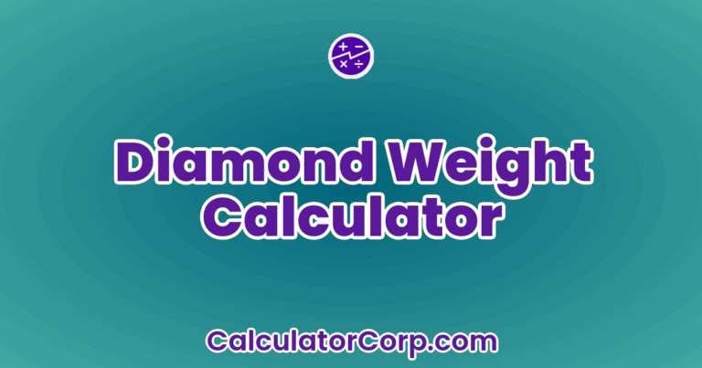 Diamond Weight Calculator