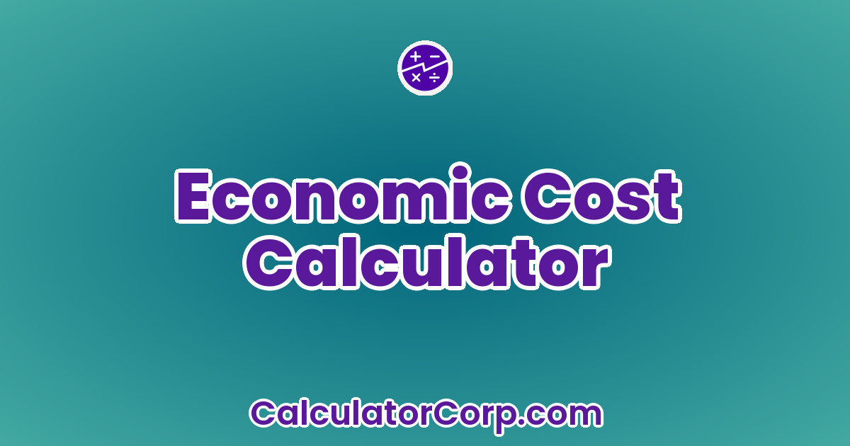 Economic Cost Calculator
