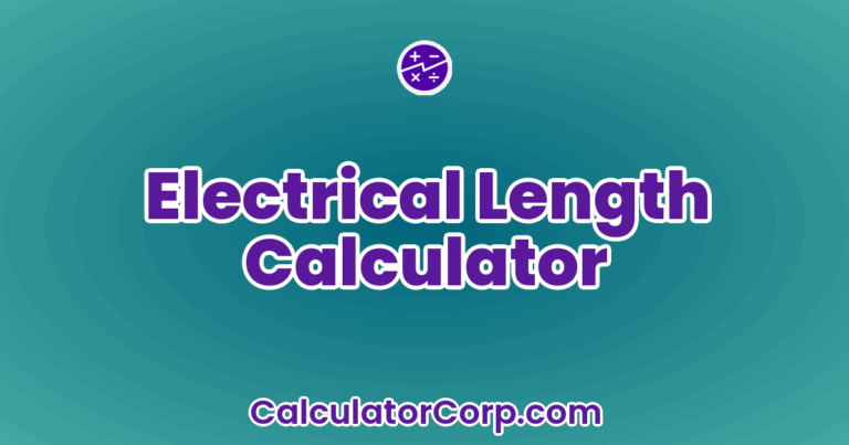 Electrical Length Calculator