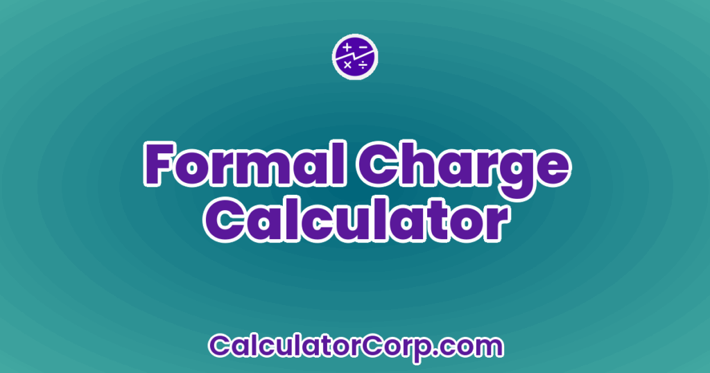 Formal Charge Calculator