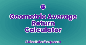Geometric Average Return Calculator