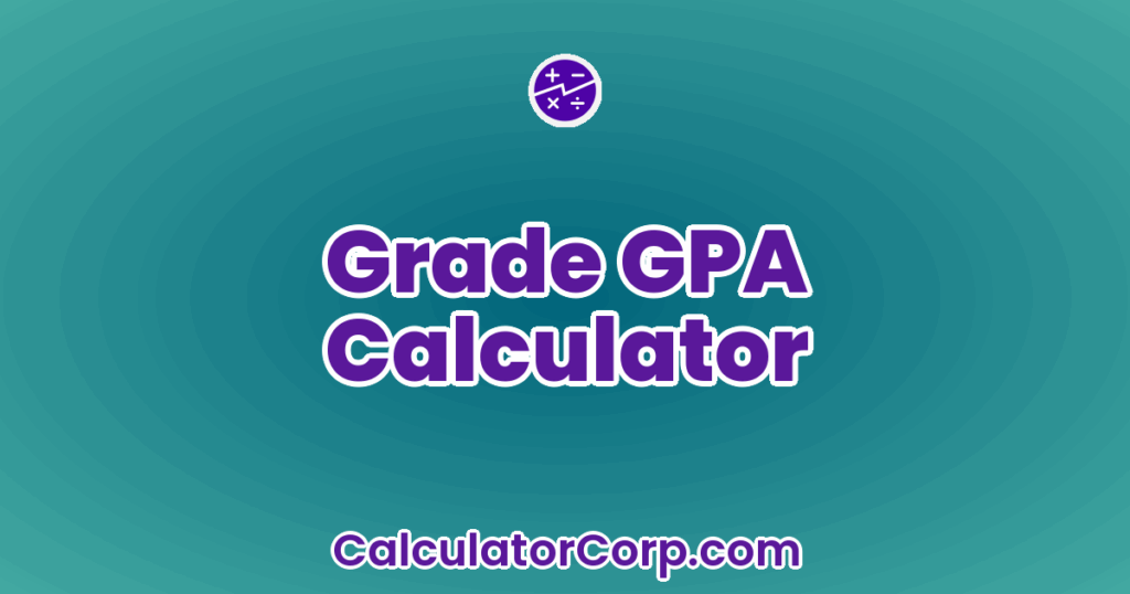Grade GPA Calculator