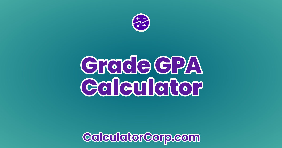 Grade GPA Calculator