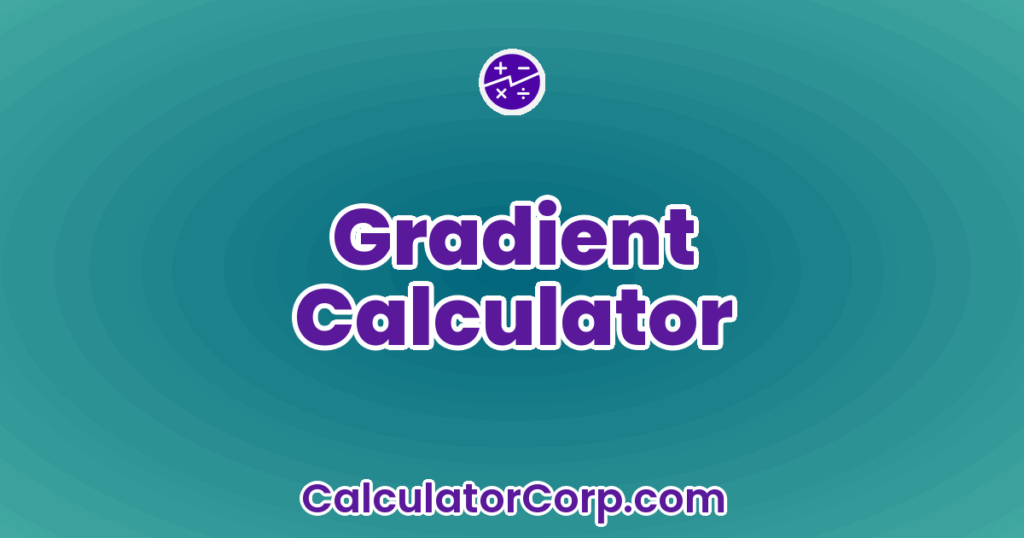 Gradient Calculator