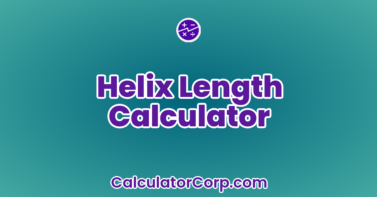Helix Length Calculator
