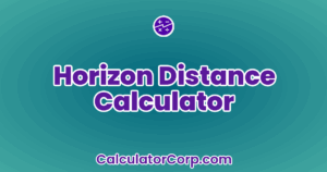 Horizon Distance Calculator