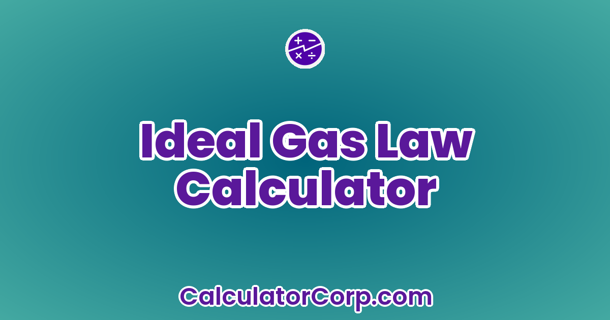 Ideal Gas Law Calculator