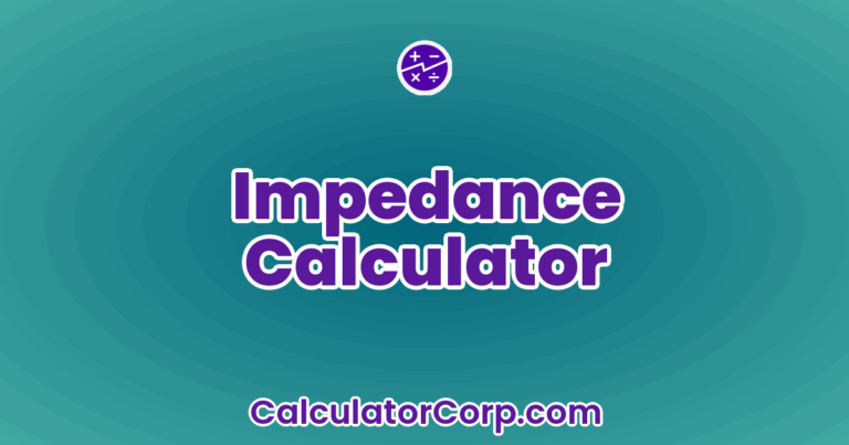 Impedance Calculator